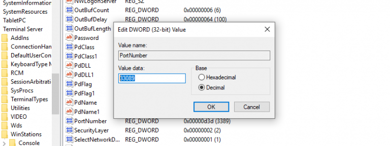 How To Change Remote Desktop (RDP) Port On Windows 10