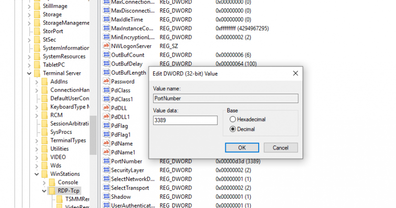 How To Change Remote Desktop (RDP) Port On Windows 10