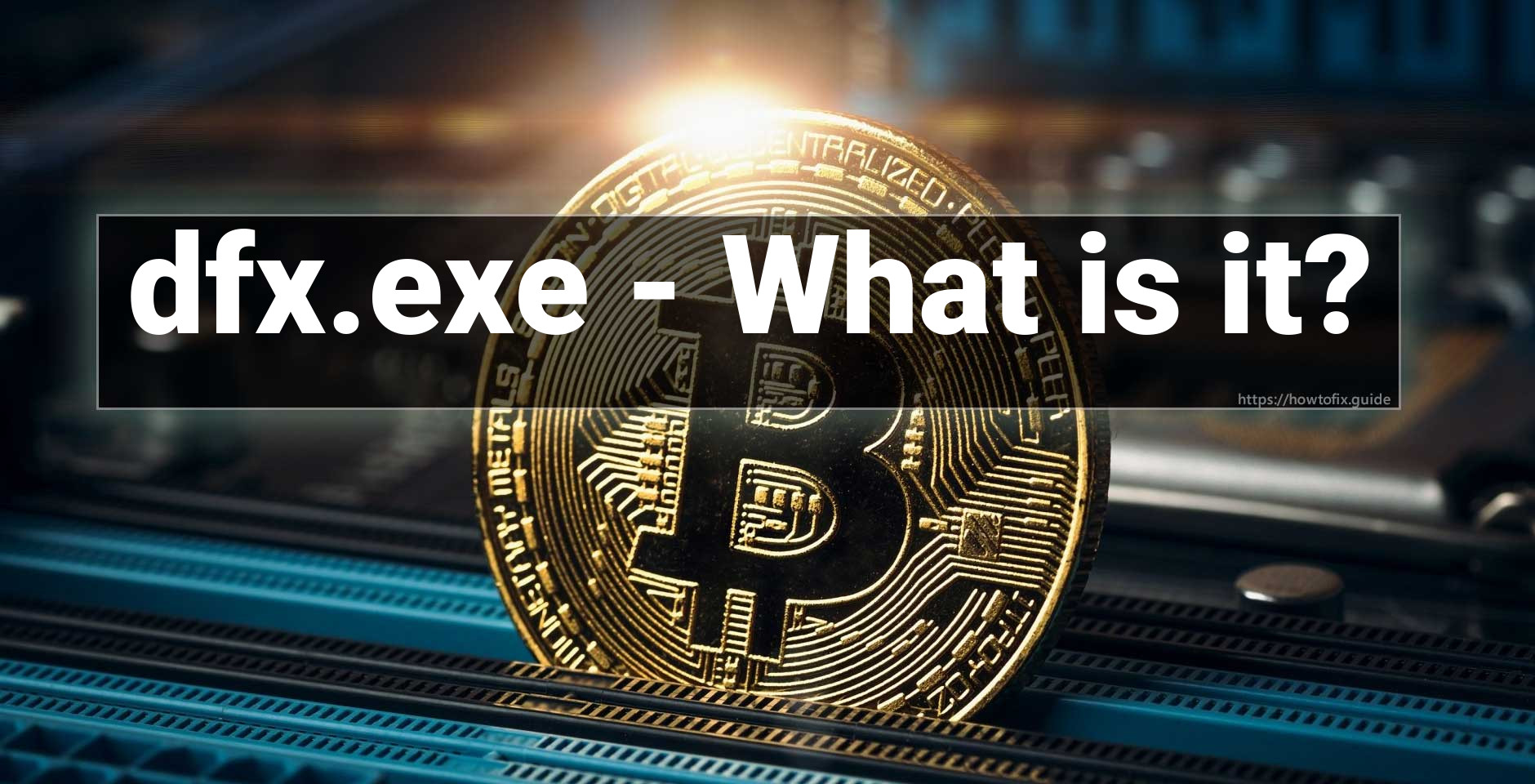 dfx.exe file. How to remove dfx.exe? — How To Fix Guide