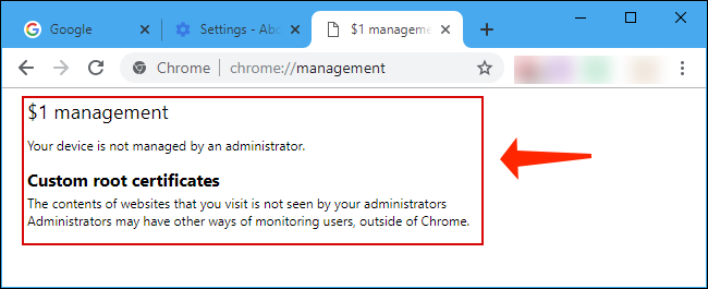 Chrome "Managed By Your Organization" - Removal Instructions