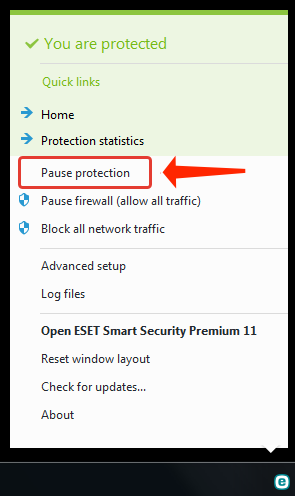 Temporarily Disable Avast, Symantec, ESET, McAfee, Avira, Bitdefender ...