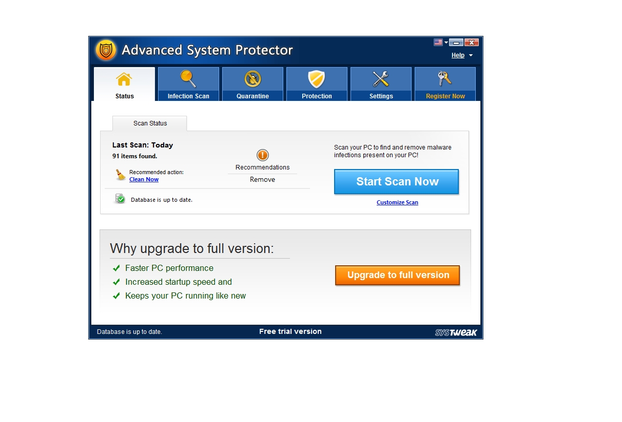 How to Uninstall Advanced System Protector (SYSTWEAK SOFTWARE)