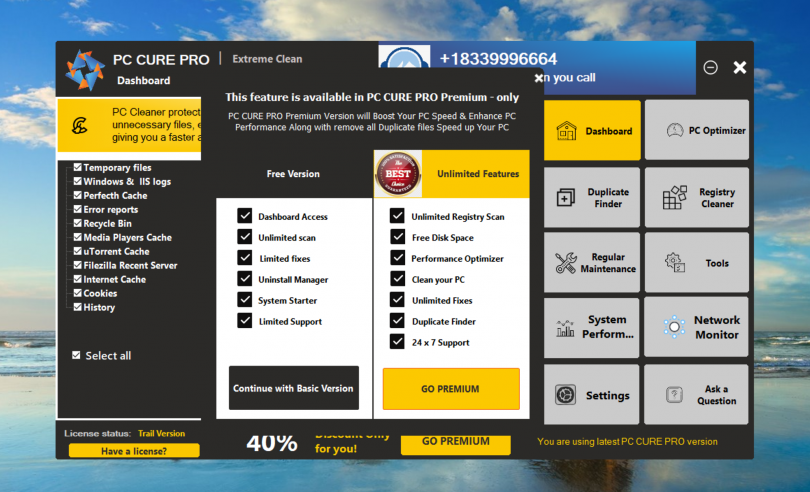 PC CURE PRO Uninstall Instruction — How To Fix Guide