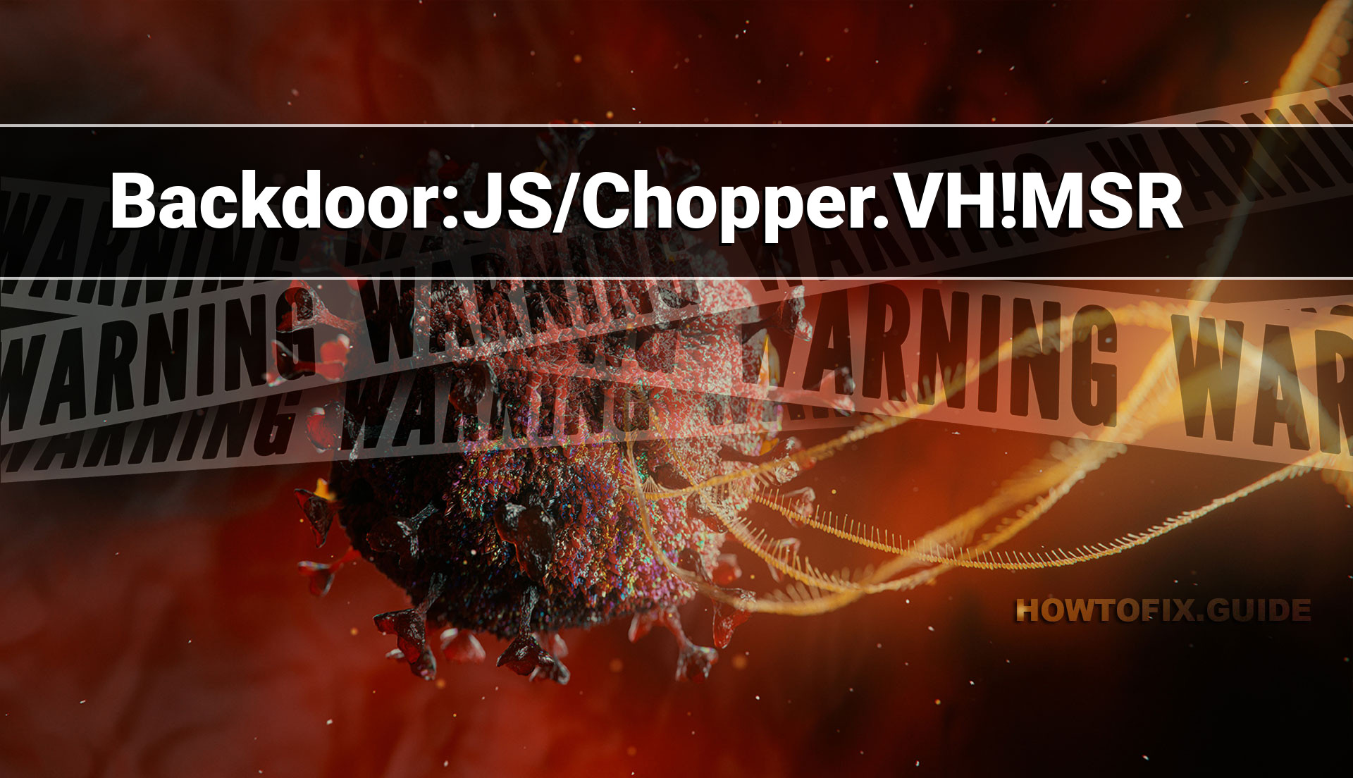Backdoor:JS/Chopper.VH!MSR — Virus Removal Guide