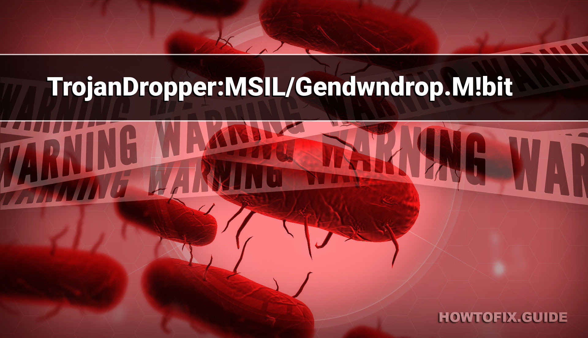 TrojanDropper:MSIL/Gendwndrop.M!bit (Gendwndrop Trojan Dropper) — Virus ...