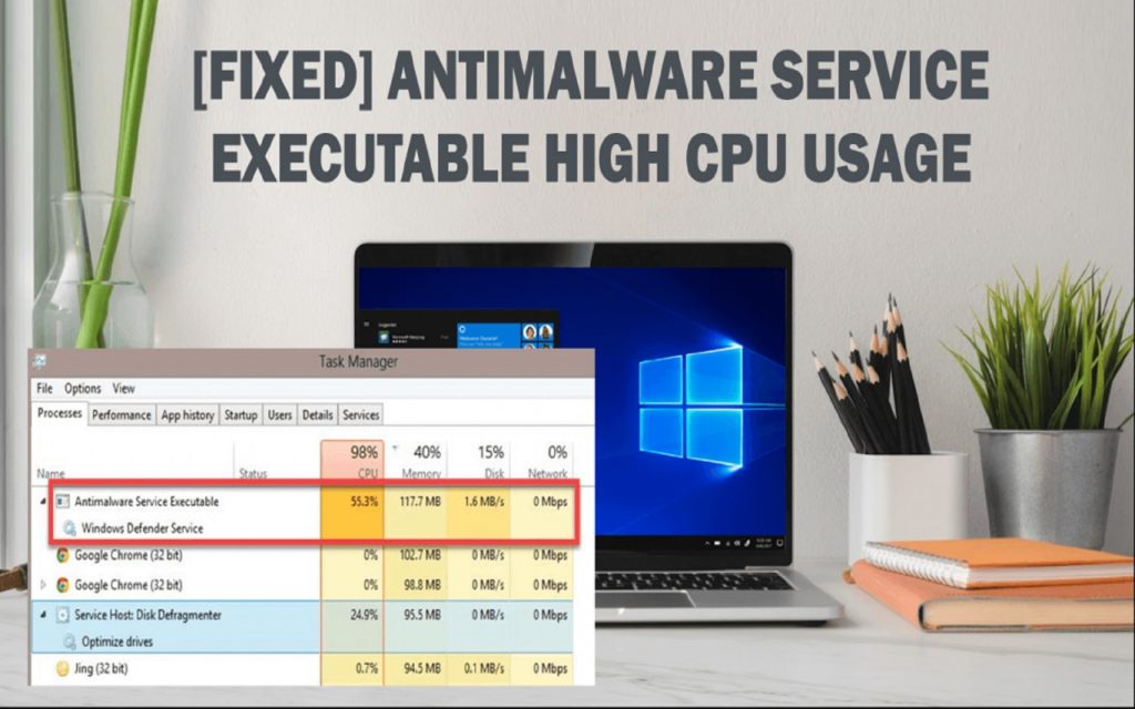 Antimalware Service Executable 🔥 High CPU &Disk Usage — How To Fix Guide