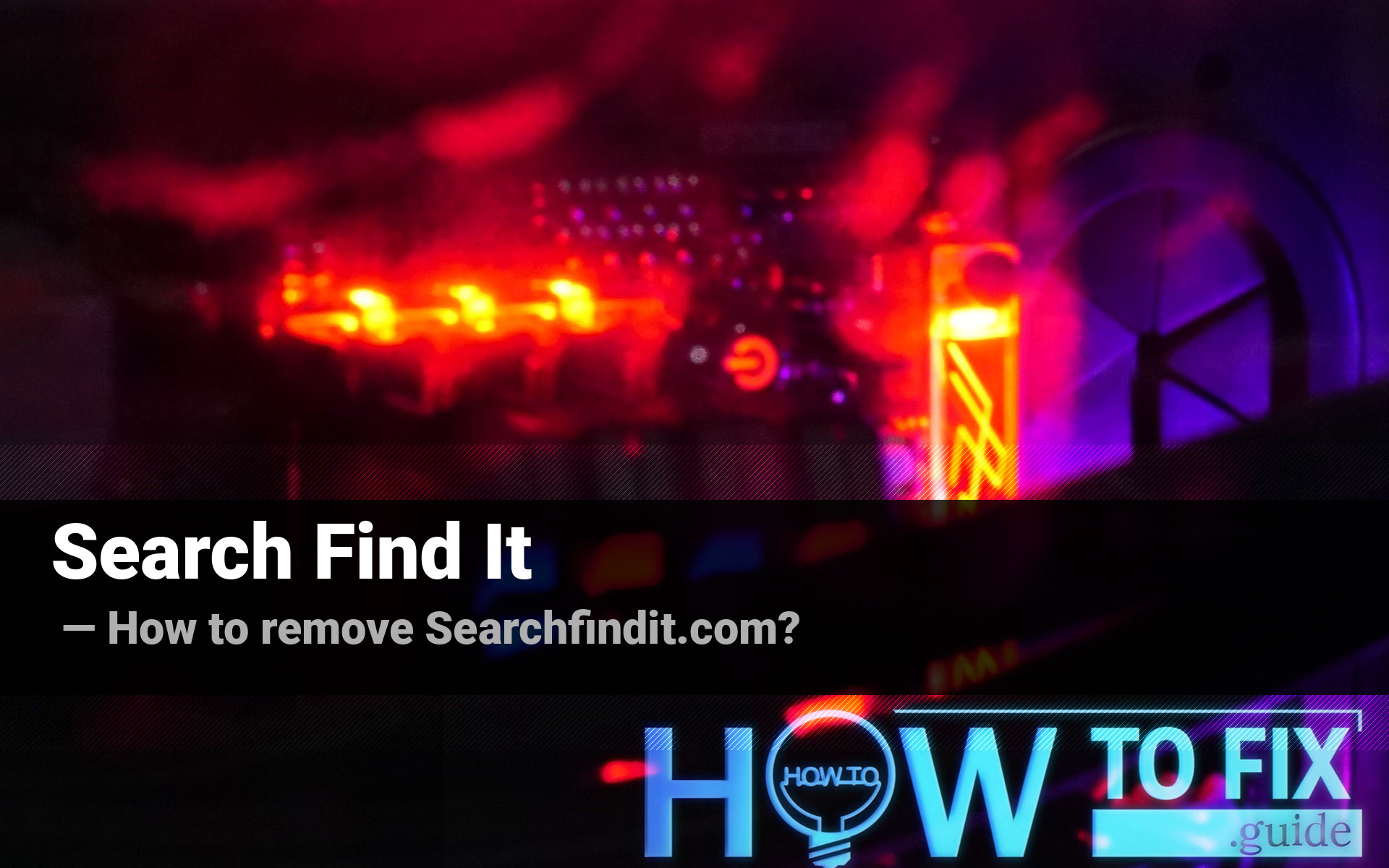 Search Find It browser hijacker removal instructions