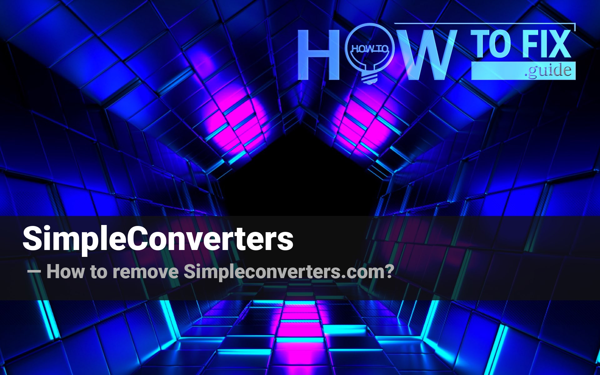 SimpleConverters browser hijacker removal instructions