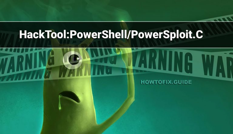 HackTool:PowerShell/PowerSploit.C (PowerSploit) — Virus Removal Guide