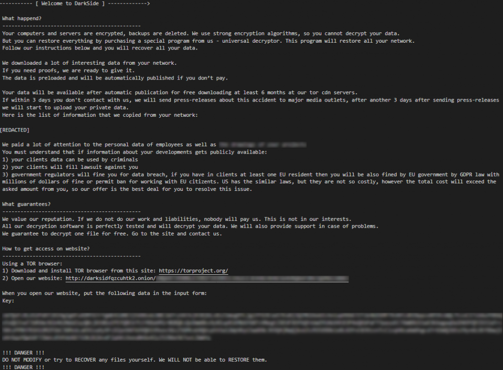 Criterias that ransomware gangs use to choose their target