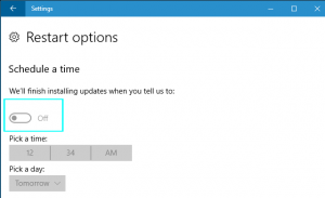 Active Hours: Windows 10 guide