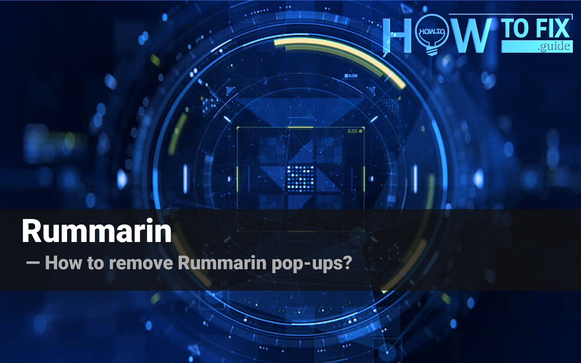 Remove Rummarin Pop-up Ads — How to Fix Gude