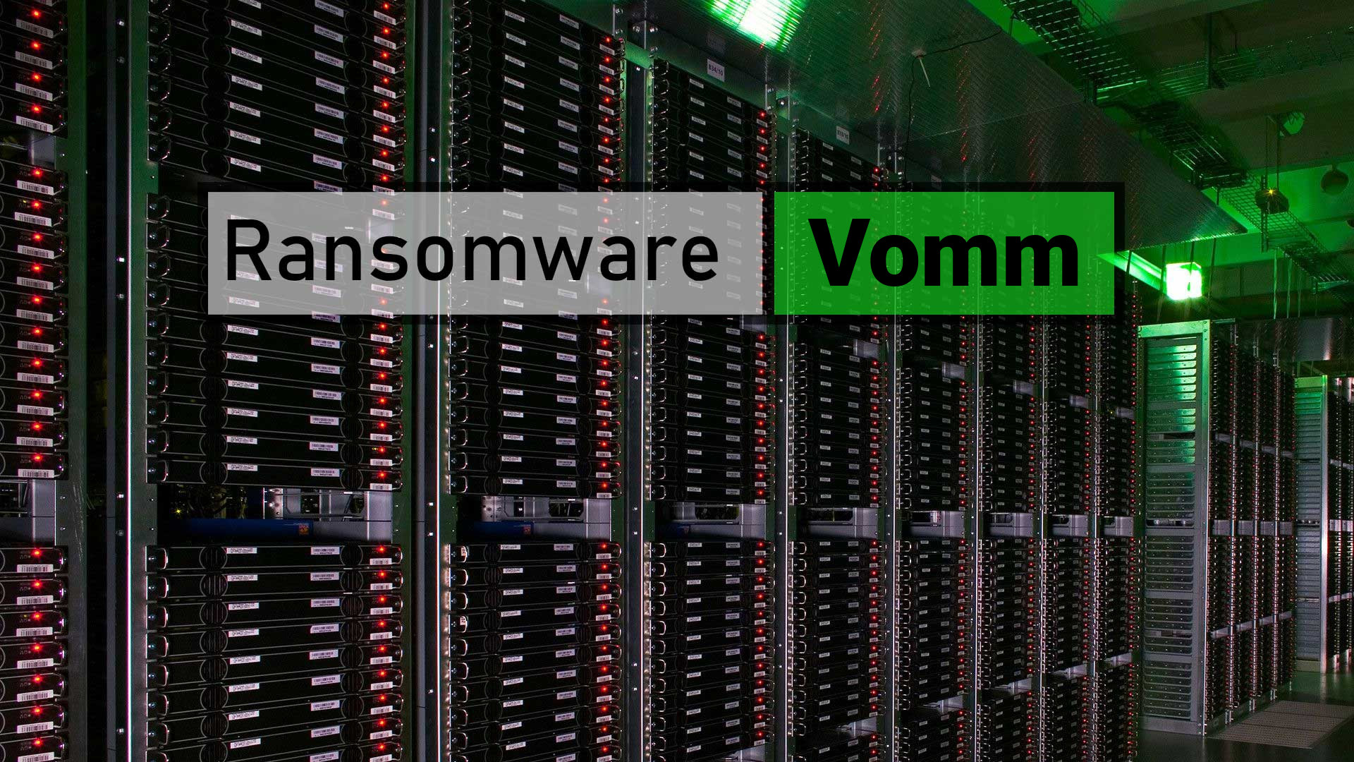 VOMM VIRUS (.vomm FILE) RANSOMWARE — FIX & DECRYPT DATA