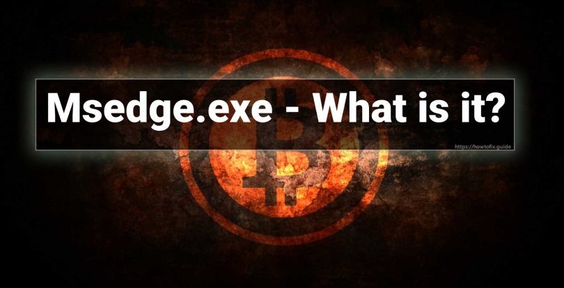 Msedge.exe Virus: Causing CPU usage to 100%