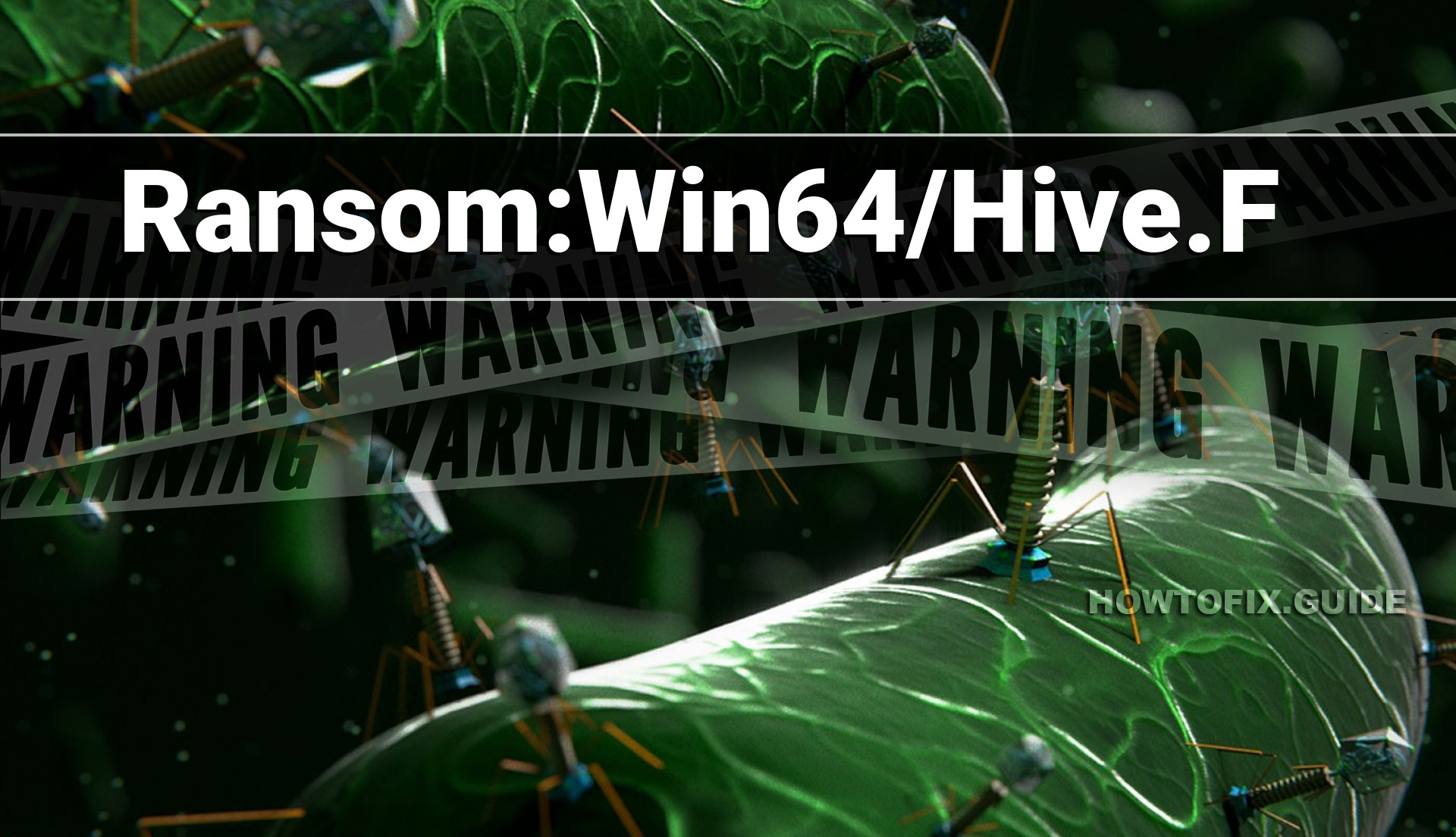 Ransom:Win64/Hive.F — Hive Ransome Removal
