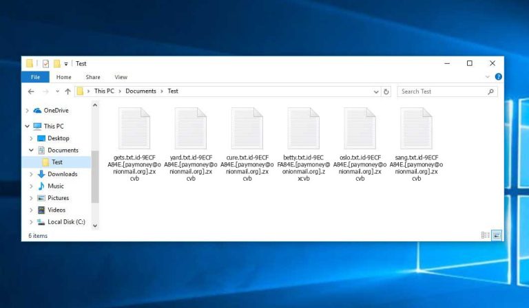 ZXCVB Virus 🔐 (.ZXCVB Files) — How to Remove?