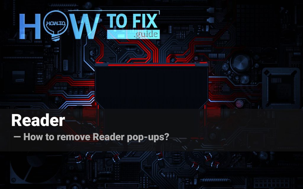 Remove Reader Pop up Virus How To Remove 
