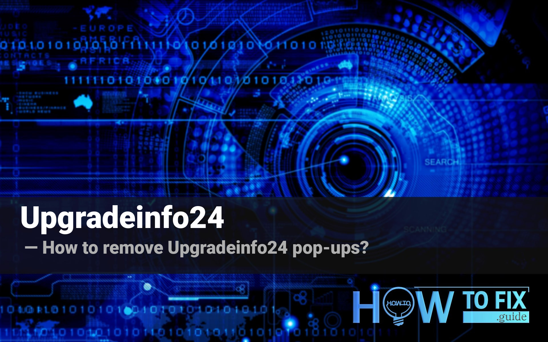 Remove Upgradeinfo24 Pop-up Ads — How to Fix Gude