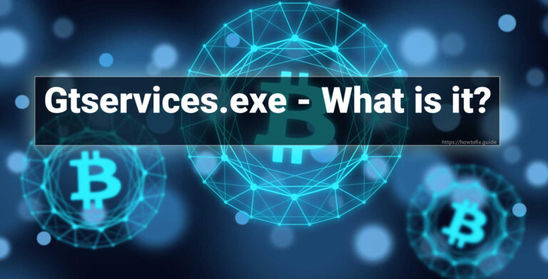 Gtservices.exe Virus ⛏️ (Coin Miner Trojan) Removal — How To Fix Guide