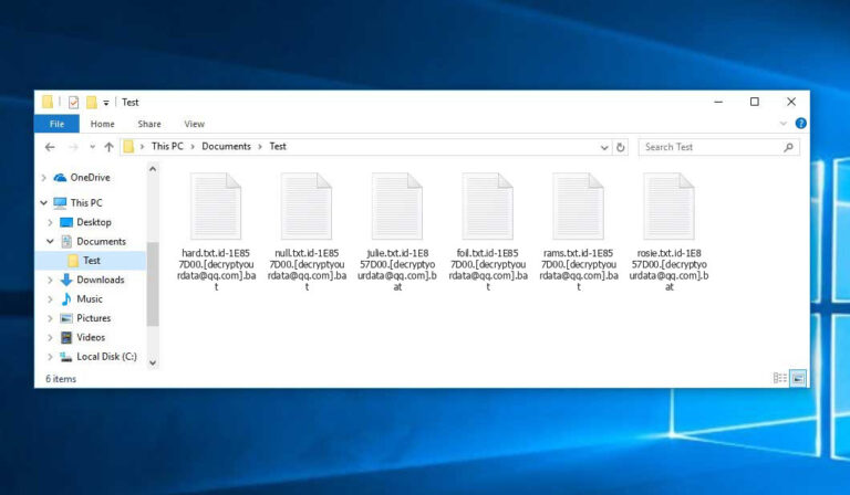 BAT Virus 🔐 (.BAT Files) — How to Remove?