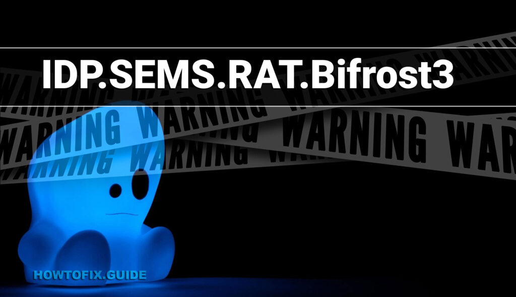 IDP.SEMS.RAT.BIFROST3 Virus ️ Avast IDP Detection — How To Fix Guide