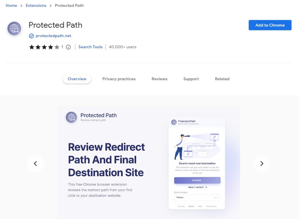 How to remove Protected Path browser plugin?