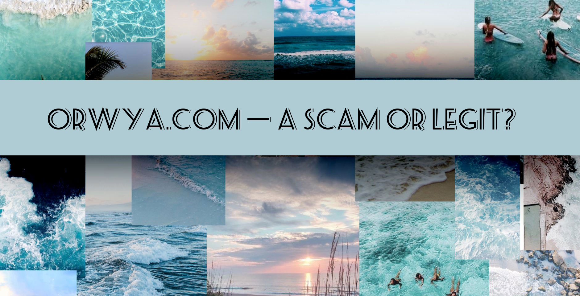 Orwya.com Scam Store: A Fake Orwya Website