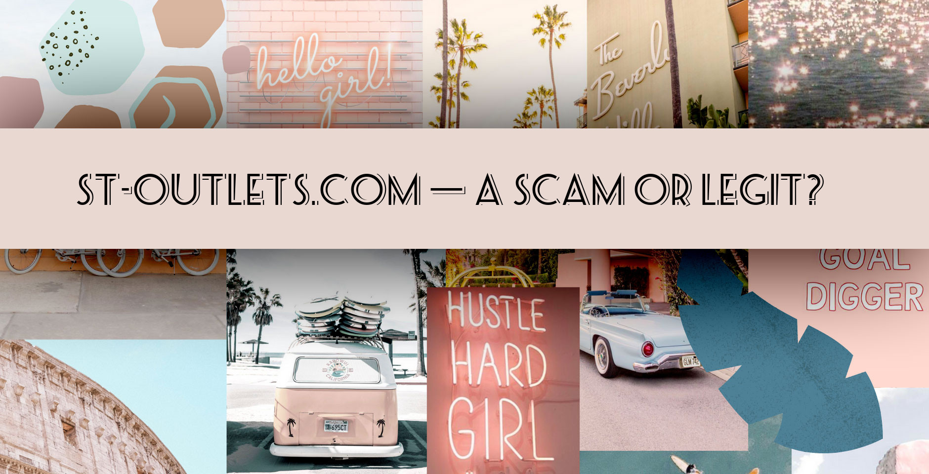 Investigating St-outlets.com: Legit Store or Shady Scam?