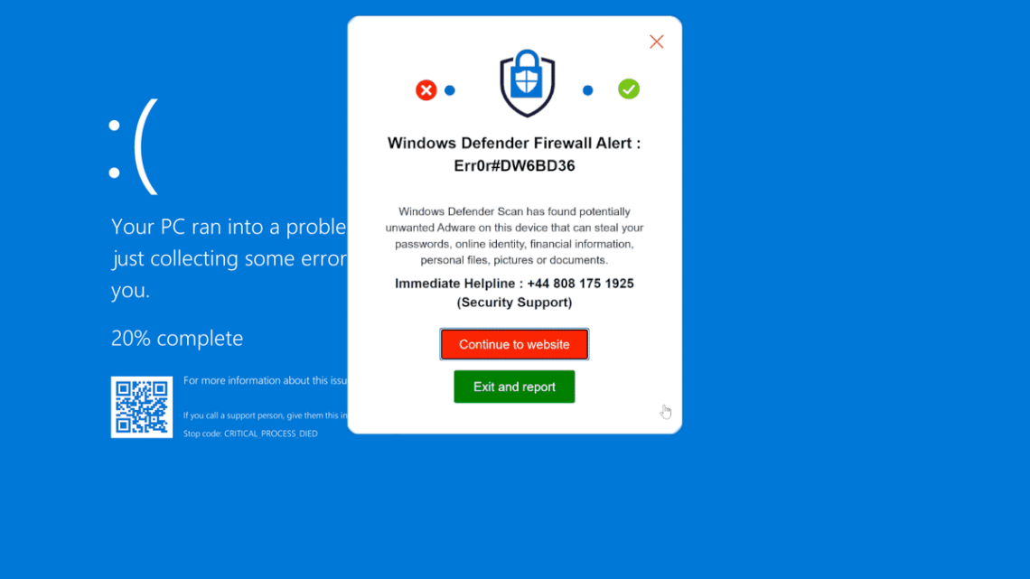 "Windows Defender Firewall Alert" Pop-Up Scam Removal — How To Fix Guide