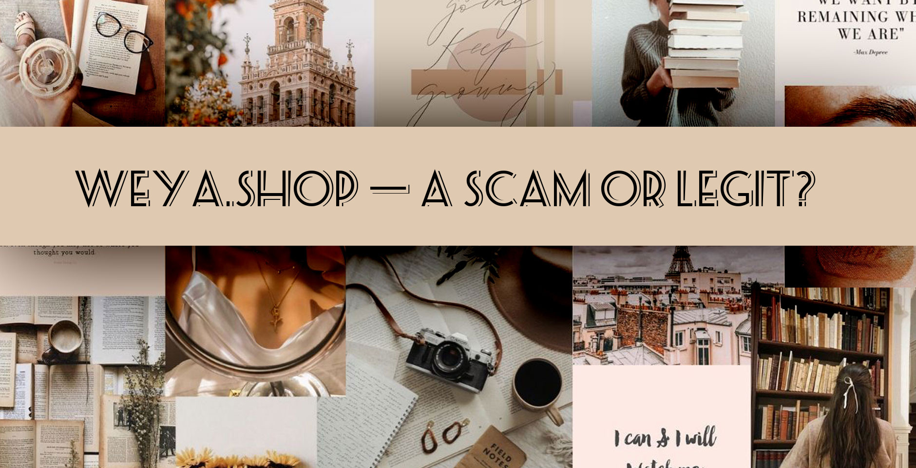Weya.shop Review: Avoid Scam Website at All Costs