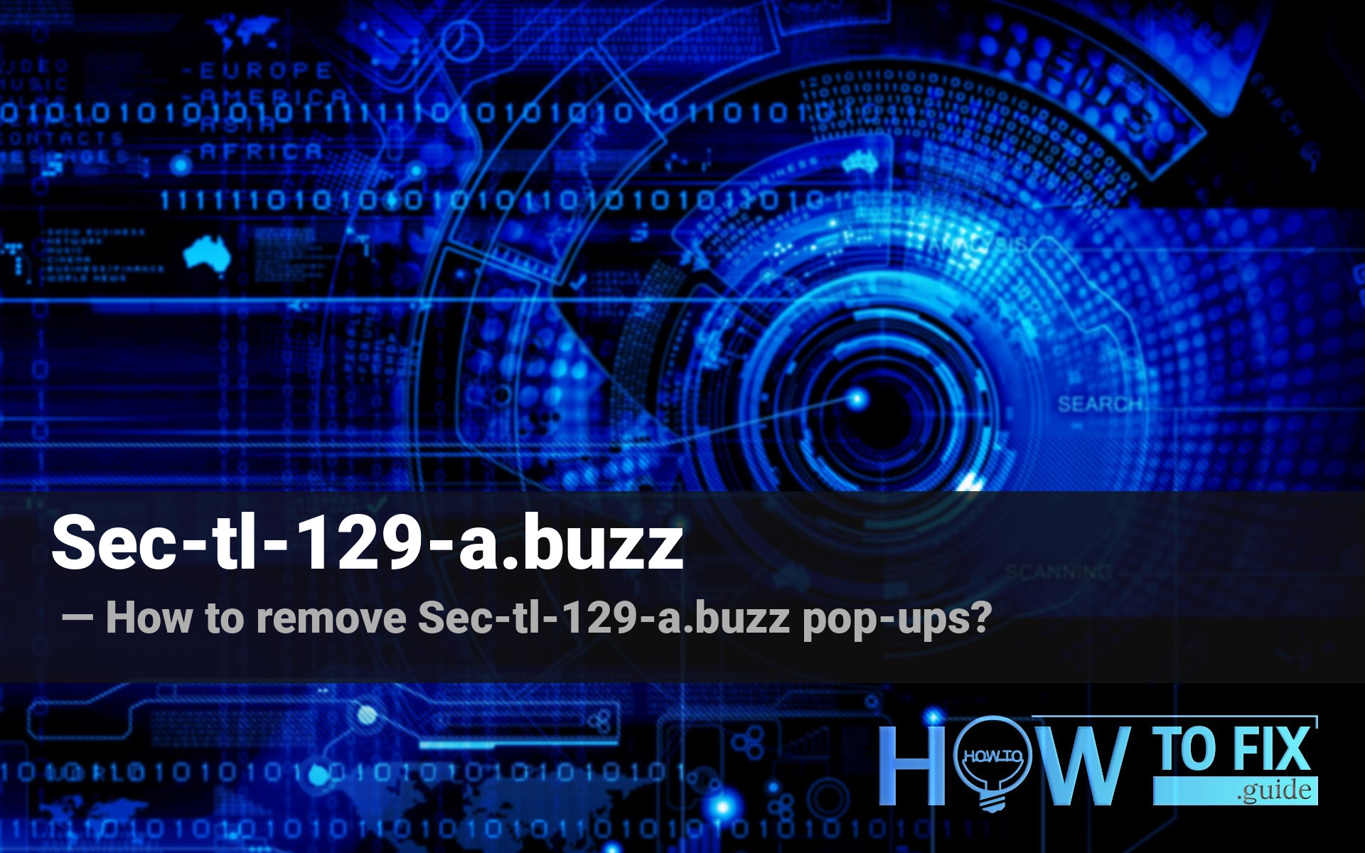 Sec-tl-129-a.buzz Pop-up Ads Removal — How to Fix Your Browser?