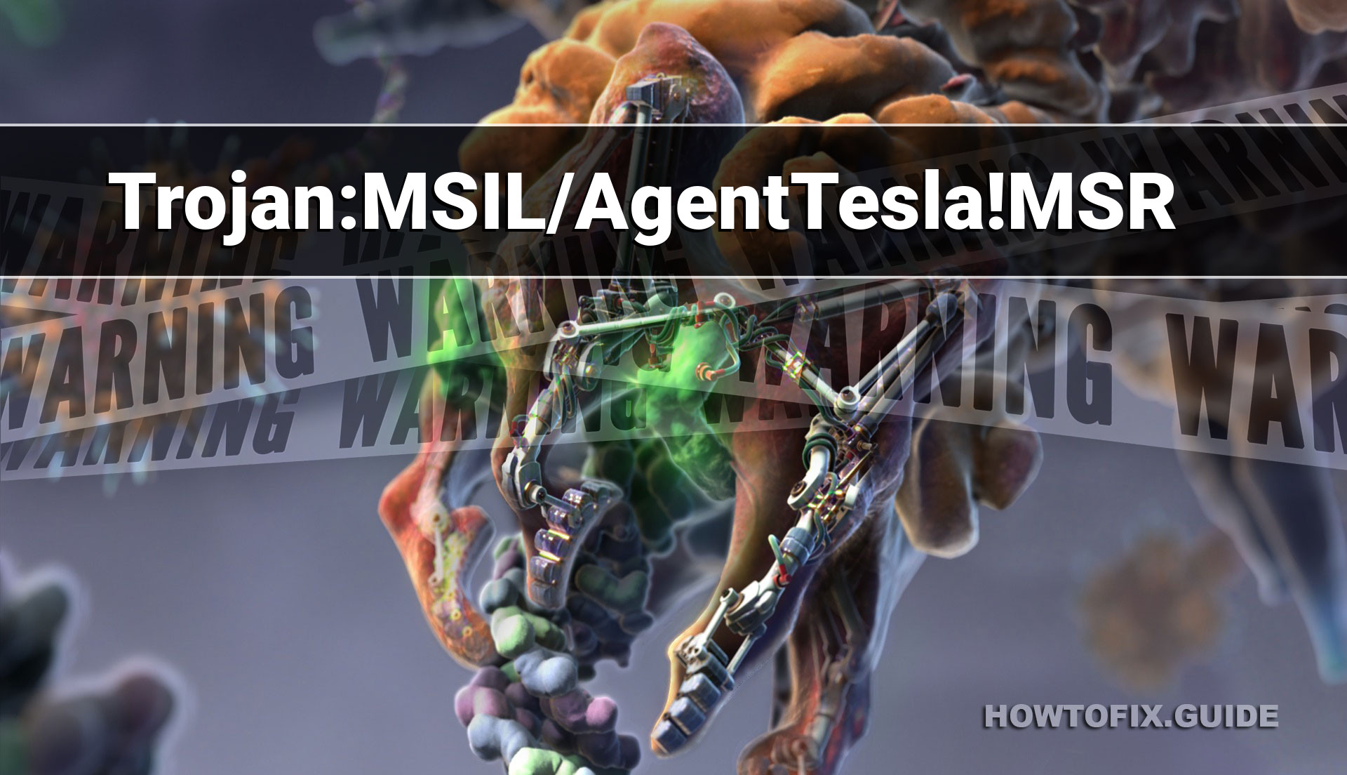 Trojan:MSIL/AgentTesla!MSR Trojan Virus (Agent Tesla Removal)