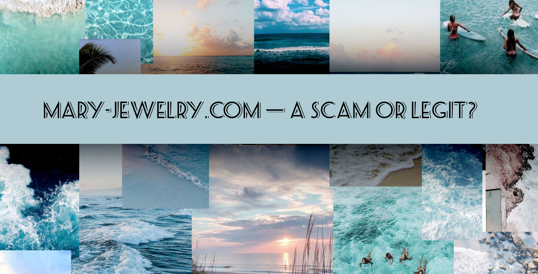Mary-jewelry.com Scam Store: A Fake Mary & James Jewellery Website